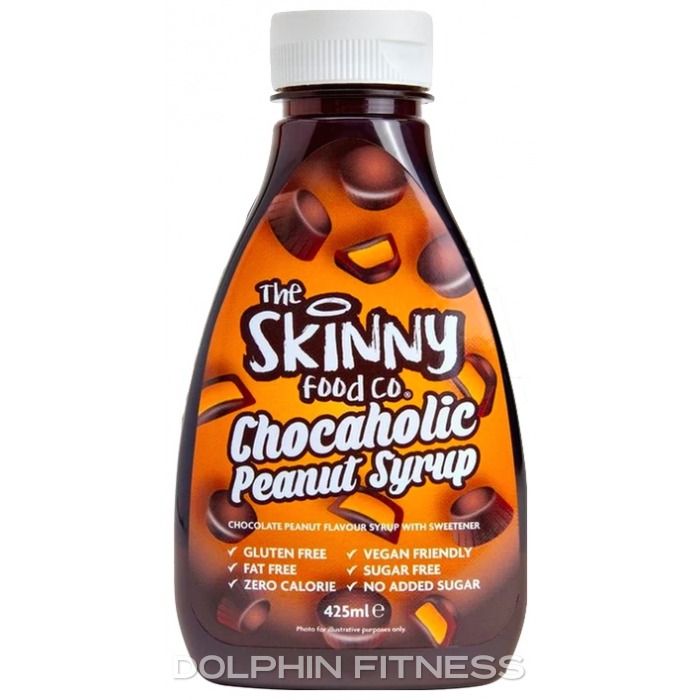 The Skinny Food Co Chocoholic Chocolate Peanut Syrup 425 ml