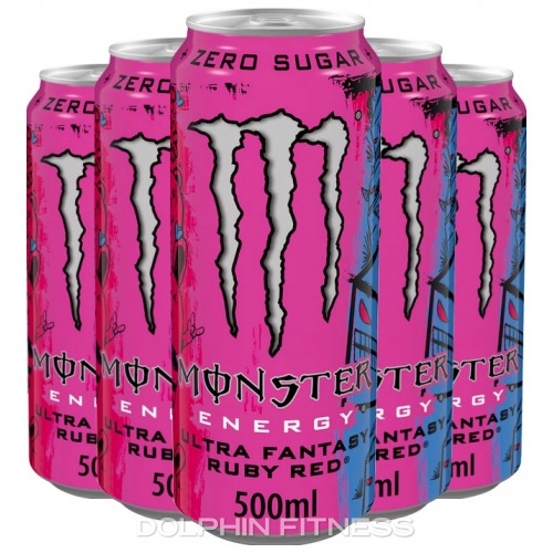 Monster Energy Ultra (12 Cans) Fantasy Ruby Red