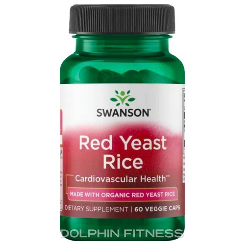 Swanson Red Yeast Rice 600 mg 60 Veggie Capsules