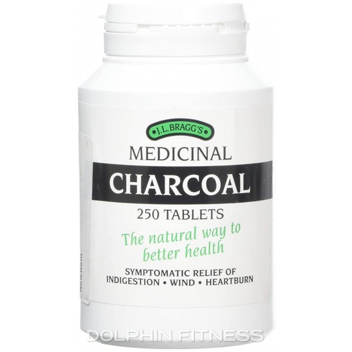 Bragg Charcoal 300 mg 250 Tablets