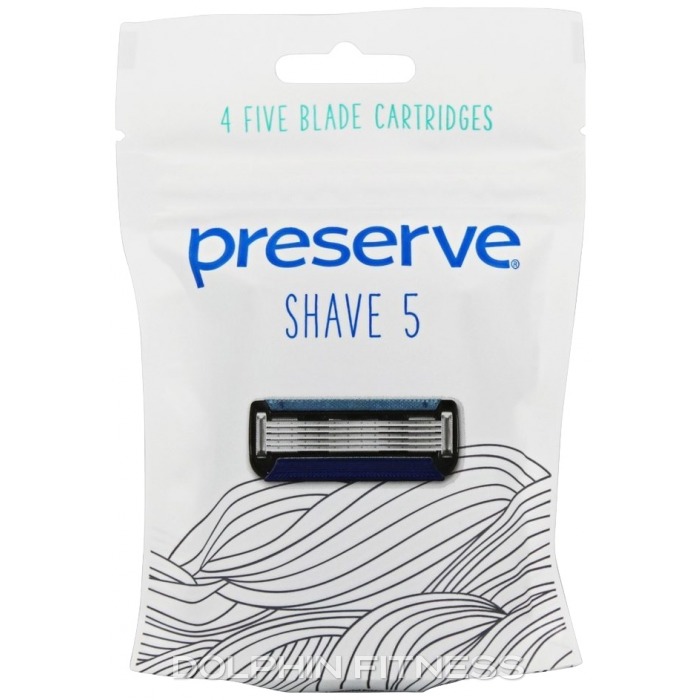 Preserve Shave 5 Replacement Blades 1 Pack