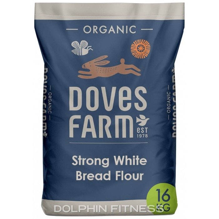 Doves Farm Organic Strong White Bread Flour 16 kg