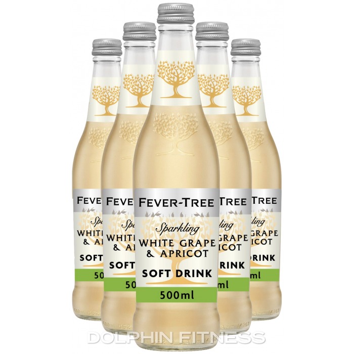 Fever Tree Sparkling White Grape & Apricot 8 x 500 ml
