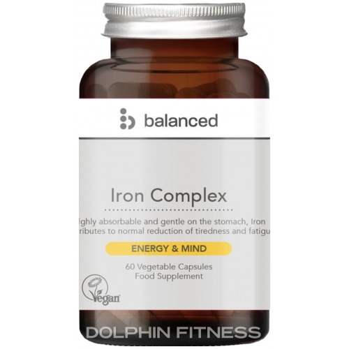 Balanced Iron Complex 60 Vegetable Capsules