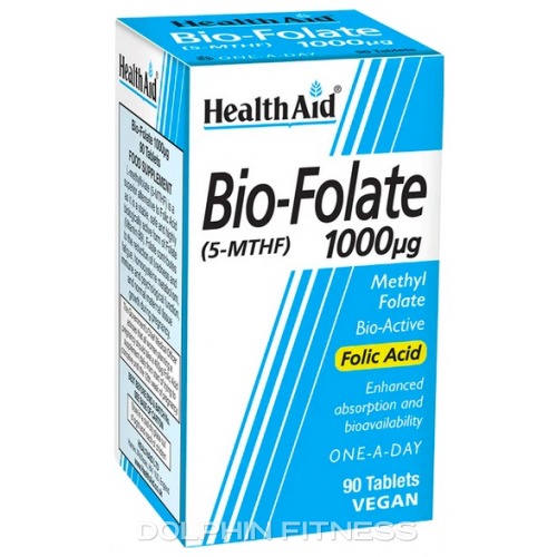 HealthAid Bio-Folate 90 Tablets
