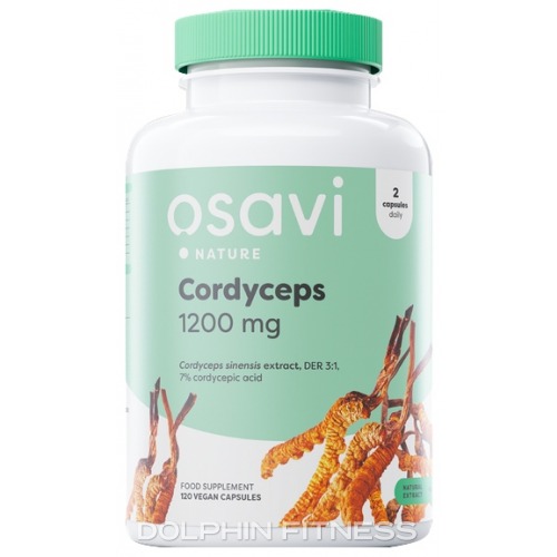 Osavi Cordyceps 1200 mg 120 Vegan Capsules