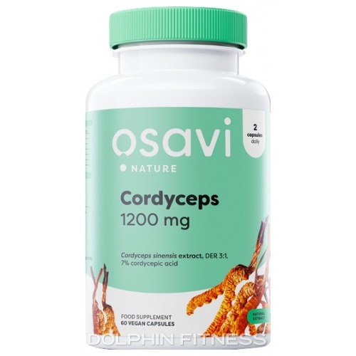 Osavi Cordyceps 1200 mg 60 Vegan Capsules