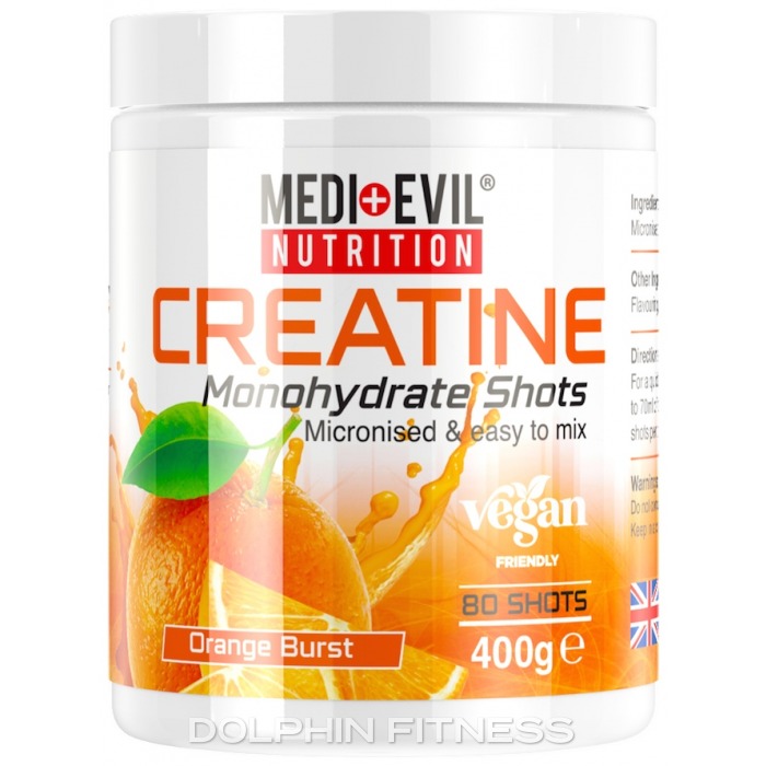 Medi-Evil Creatine Monohydrate Shots 400g