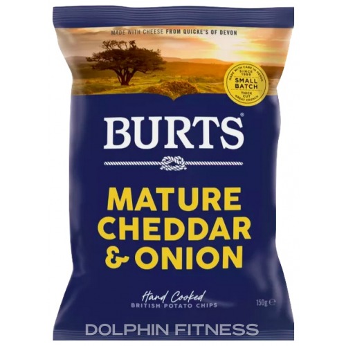 Burts Vintage Cheddar & Spring Onion Potato Chips 1 x 150g