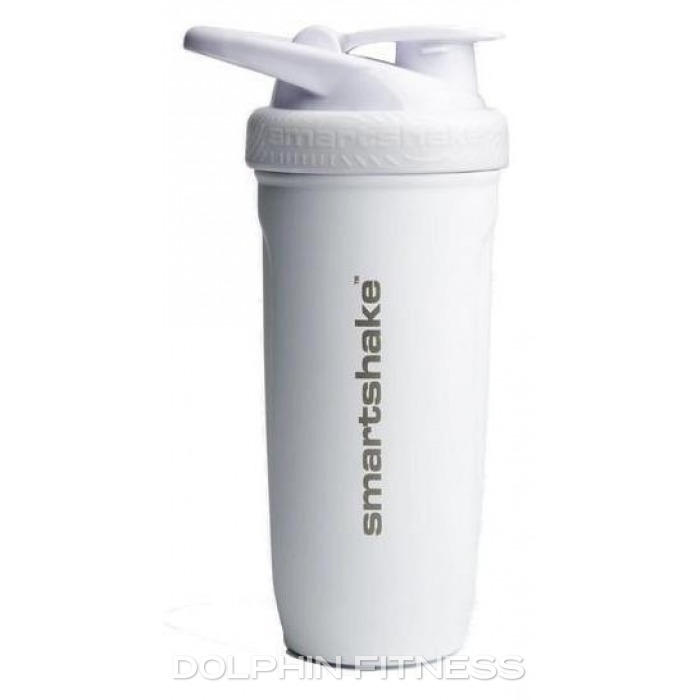 SmartShake Reforce Stainless Steel Shaker (900 ml) White