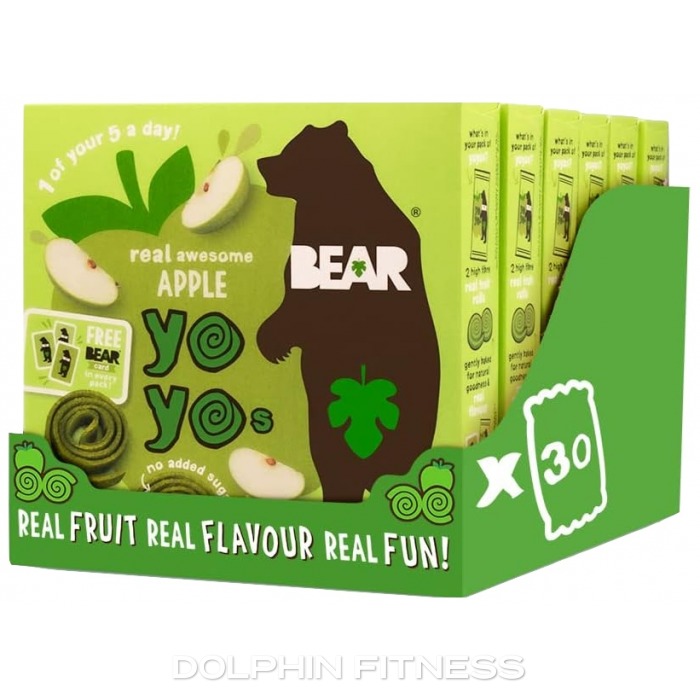 Bear Yoyo's Apple Fruit Rolls 6 x 5 x 20g