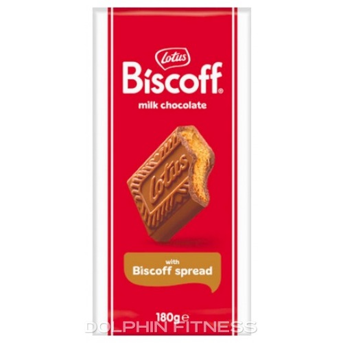 Lotus Biscoff Milk Chocolate with Biscoff Spread 1 x 180g