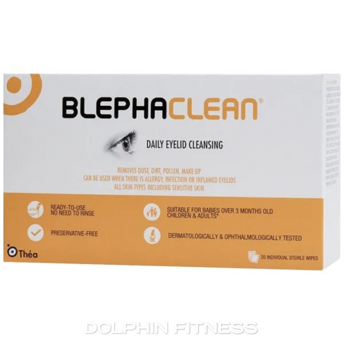 Blepha Clean Daily Eyelid Cleansing 1 x 20 Wipes