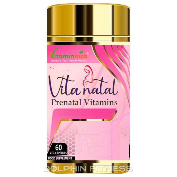 Vitaminnica Vita Natal Prenatal Vitamins 60 Veg Capsules