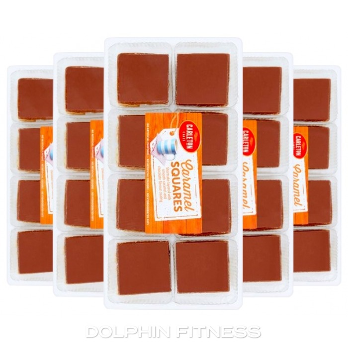 Carleton Cakes Caramel Squares 12 x 210g