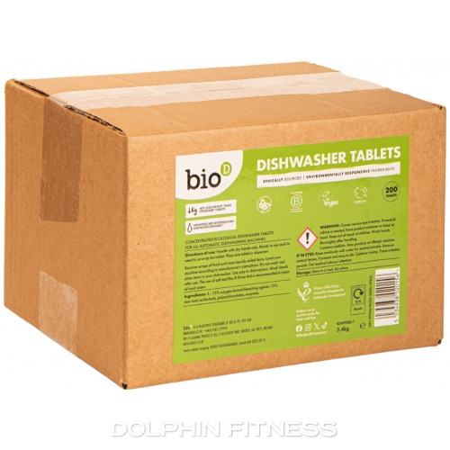 Bio-D Dishwasher Tablets 200 Tablets