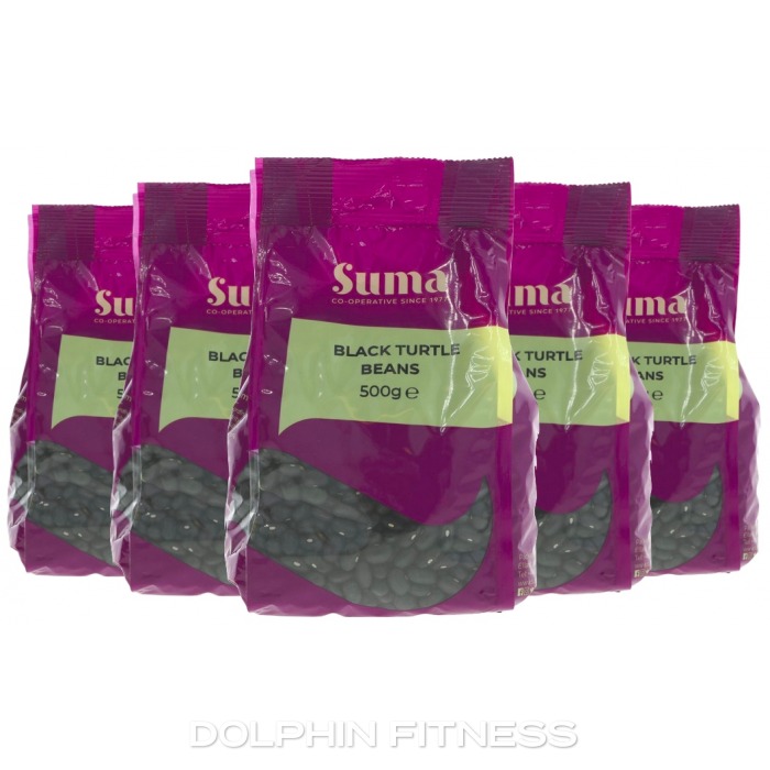 Suma Black Turtle Beans 6 x 500g