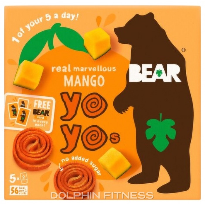 Bear Yoyo's Mango Fruit Rolls 1 x 5 x 20g