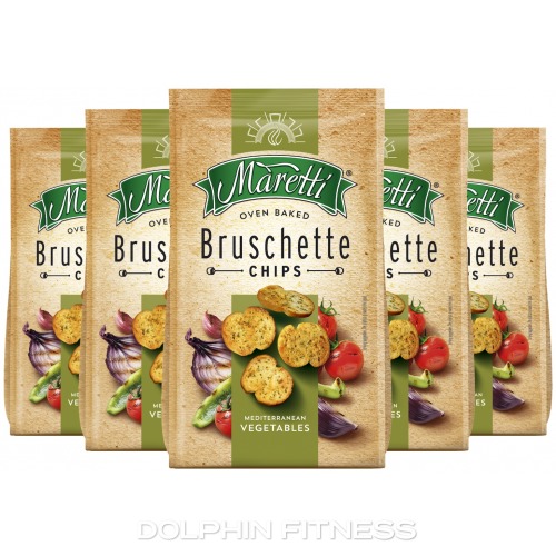 Maretti Mediterranean Vegetables Bruschette Chips 15 x 70g