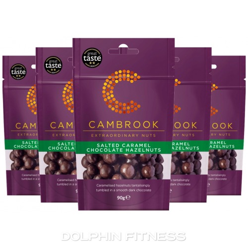 Cambrook Salted Caramel Chocolate Hazelnuts 12 x 90g