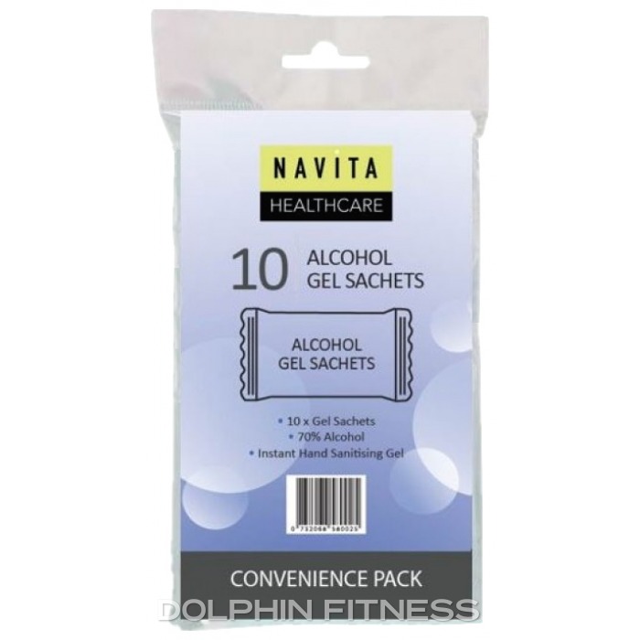 Navita Healthcare Alcohol Gel Sachets Pack of 10