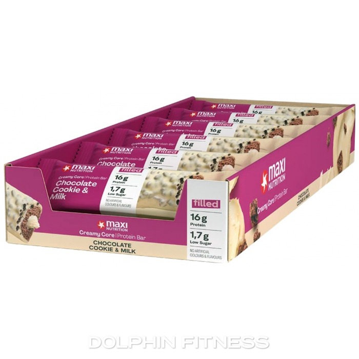 Maxi Nutrition Creamy Core Protein Bar 12 Bars