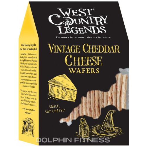 West Country Legends Vintage Cheddar Cheese Wafers 1 x 80g
