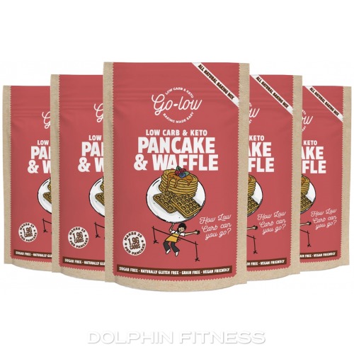 Go-low Low Carb & Keto Pancake & Waffle Baking Mix 6 x 210g