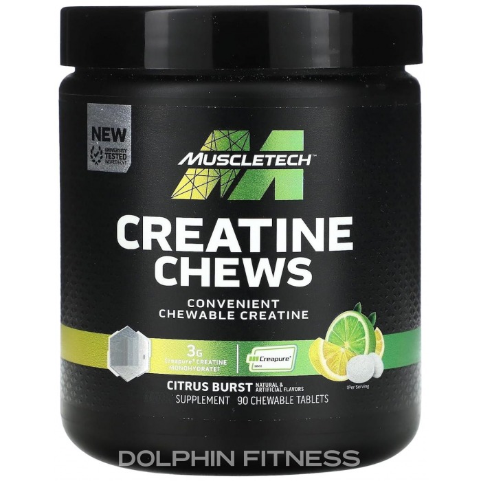 MuscleTech Creatine Chews 90 Chewable Tablets
