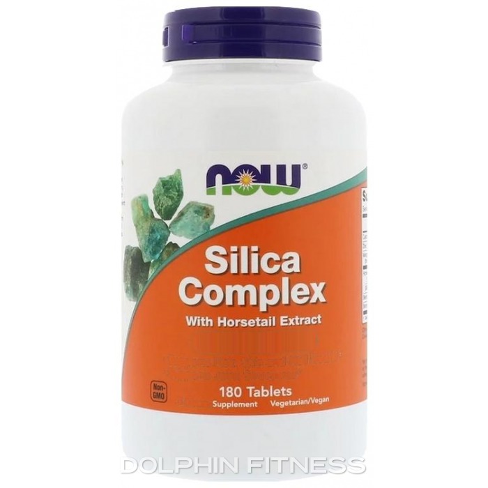 NOW Silica Complex with Horsetail Extract 180 Tablets