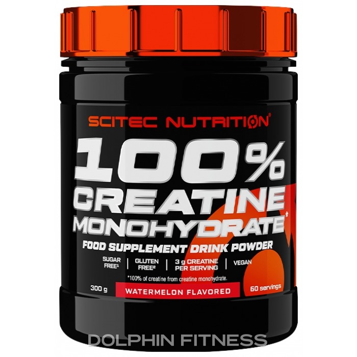 Scitec 100% Creatine Monohydrate 300g Strawberry Green Tea