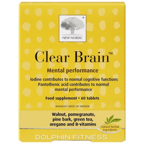 New Nordic Clear Brain 60 Tablets