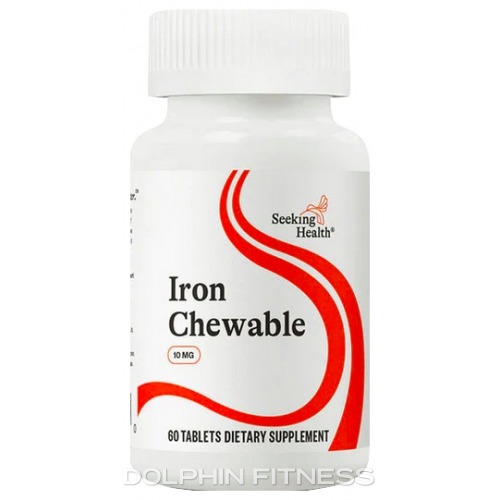 Seeking Health Iron Chewable 60 Chewable Tablets