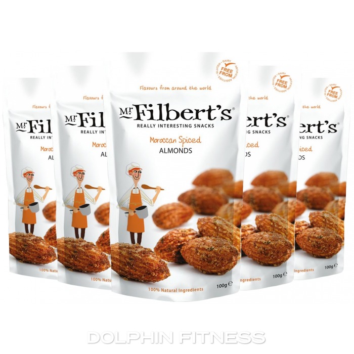 Mr. Filberts Moroccan Spiced Almonds 12 x 100g