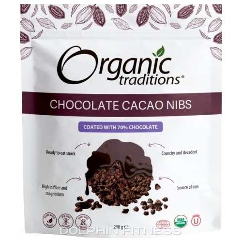Organic Traditions Chocolate Cacao Nibs 200g