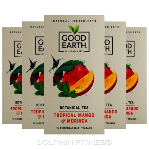Good Earth Tropical Mango & Moringa Tea 5 x 15 Teabags