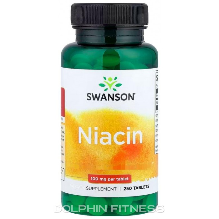 Swanson Niacin 100 mg 250 Tablets