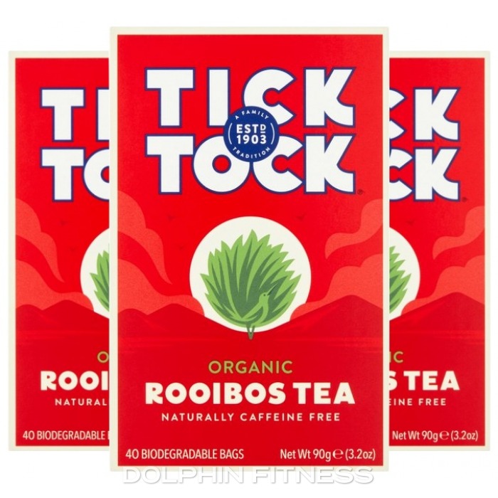 Tick Tock Organic Rooibos Tea 4 x 40 Teabags