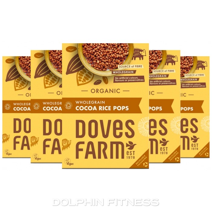 Doves Farm Wholegrain Cocoa Rice Pops 5 x 300g