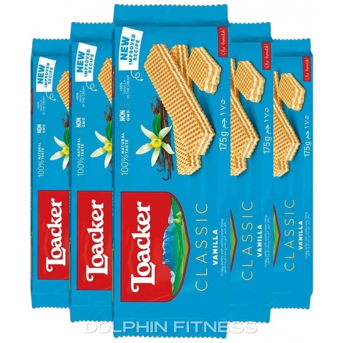 Loacker Classic Vanilla Wafers 18 x 175g