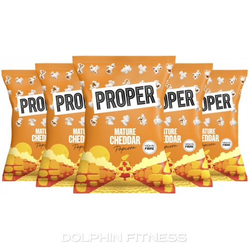 Proper Mature Cheddar Popcorn 8 x 70g