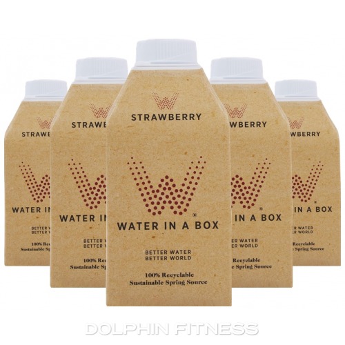 Water In A Box Spring Water (12 x 500 ml) Strawberry