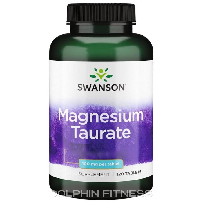 Swanson Magnesium Taurate 120 Tablets