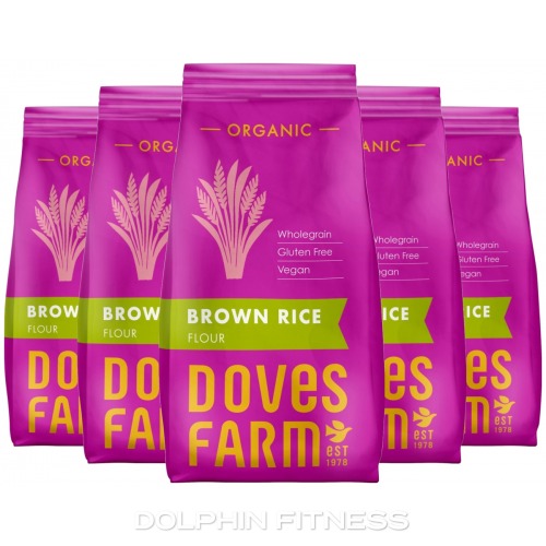 Doves Farm Brown Rice Flour 5 x 290g