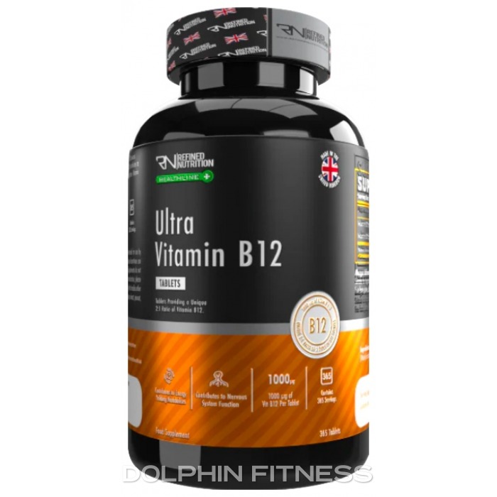 Refined Nutrition Ultra Vitamin B12 365 Tablets