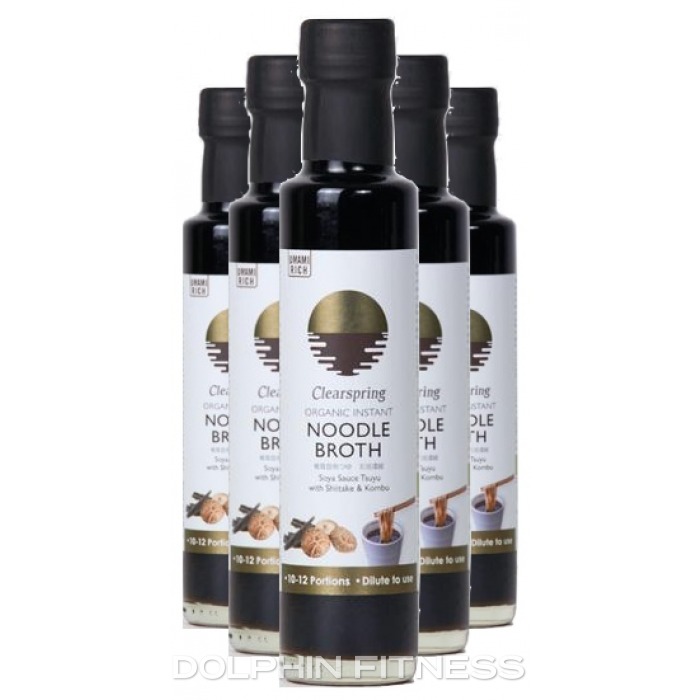 Clearspring Organic Instant Noodle Broth Tsuyu 6 x 245 ml