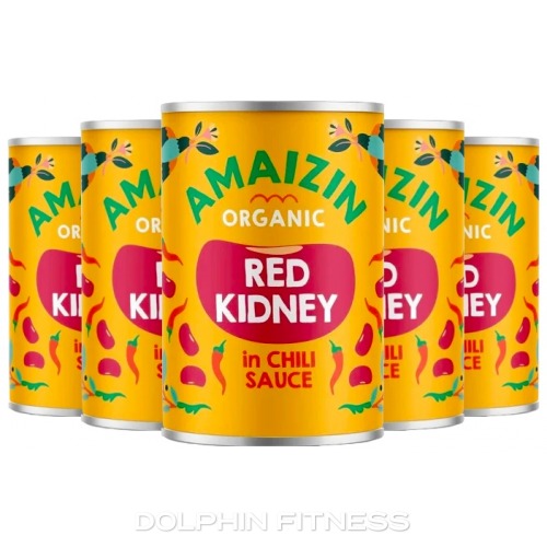 Amaizin Red Kidney Beans in Chilli Sauce 6 x 400g