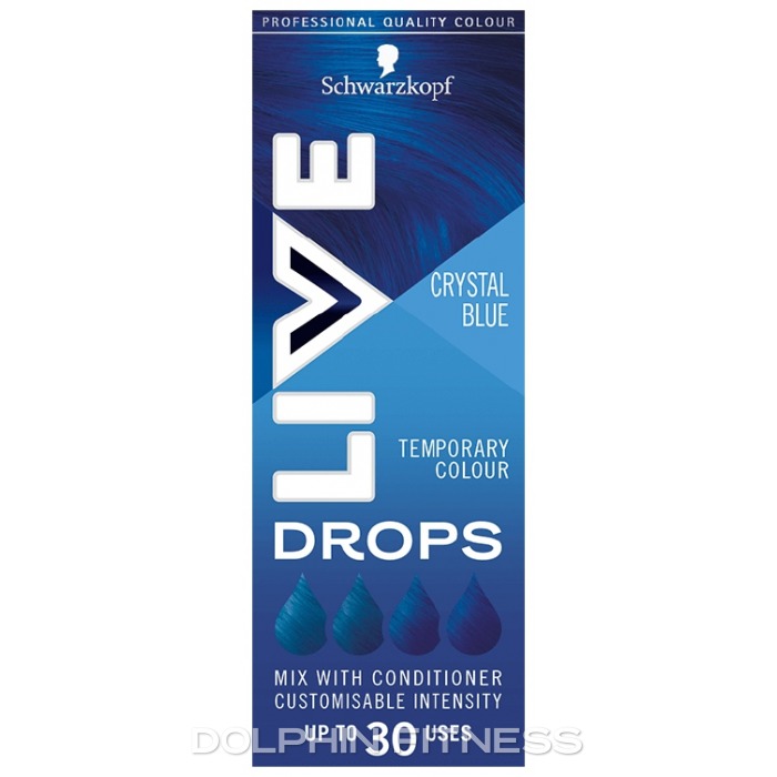 Schwarzkopf LIVE Colour Drops (30 ml) Crystal Blue