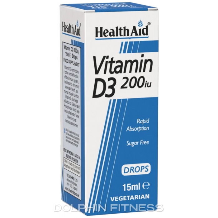 HealthAid Vitamin D3 200 iu 15 ml