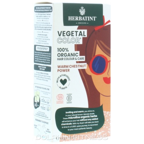 Herbatint Vegetal Colour (100g) Warm Chestnut Power